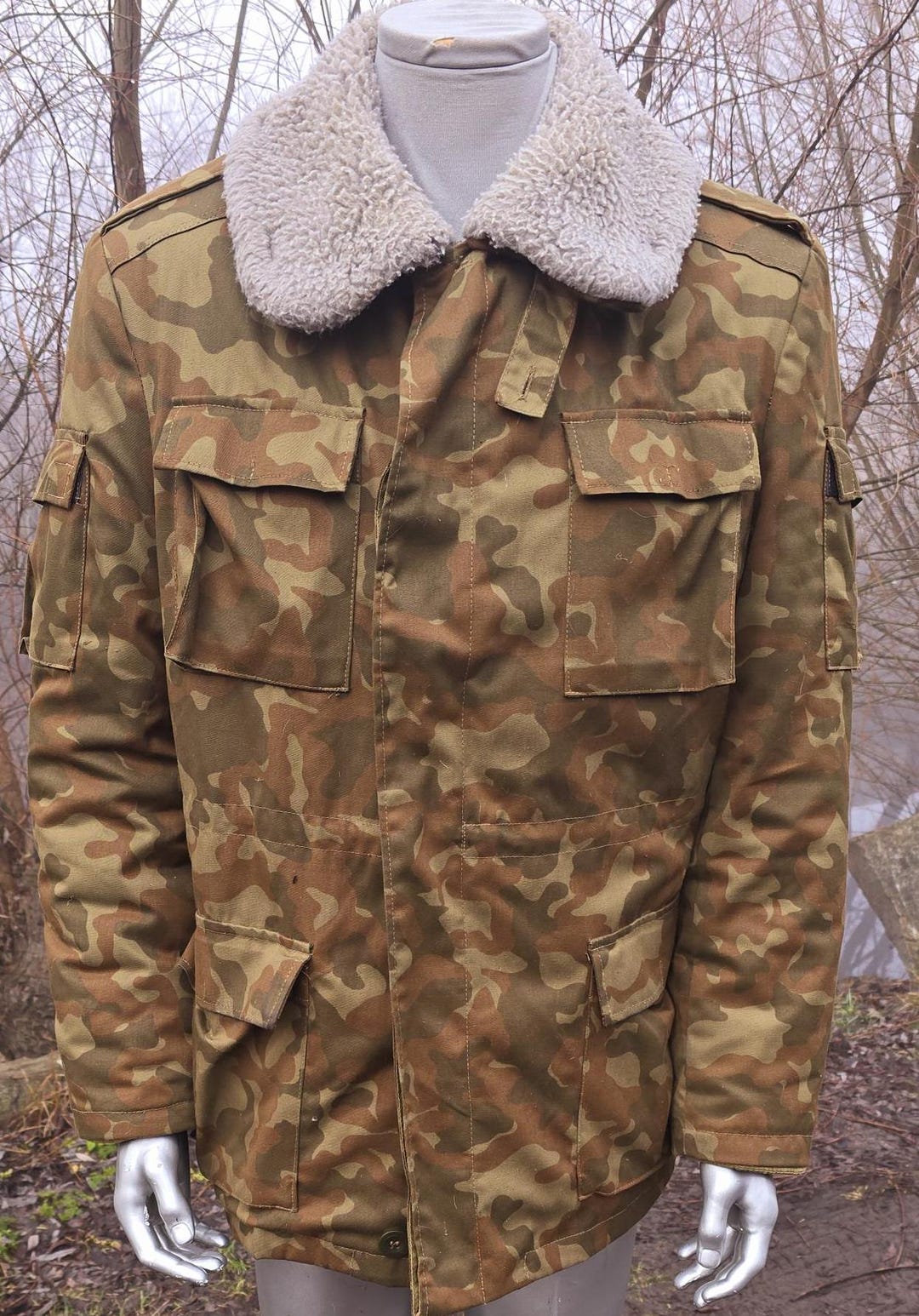 Military Rare Camouflage Jacket TTSKO BUTAN - Etsy