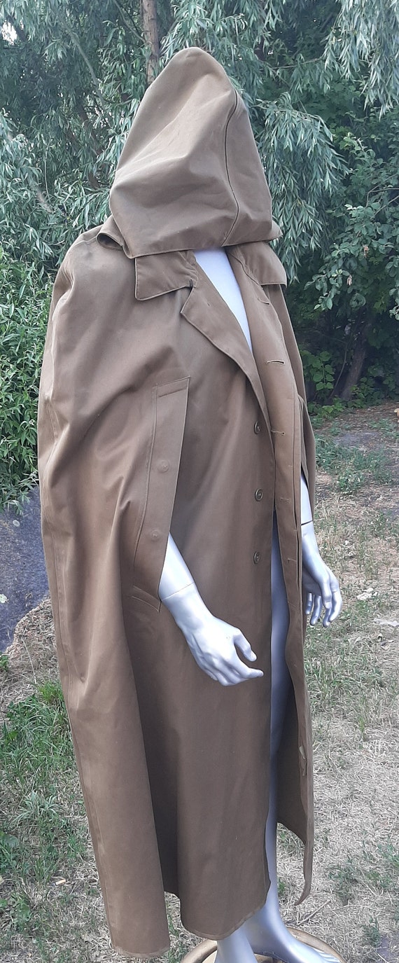 Vintage military officer cloak-cape Soviet Army USSR - Gem