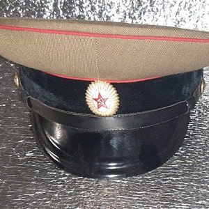 Vintage Officer's Cap Soviet Army USSR 1967 - Etsy