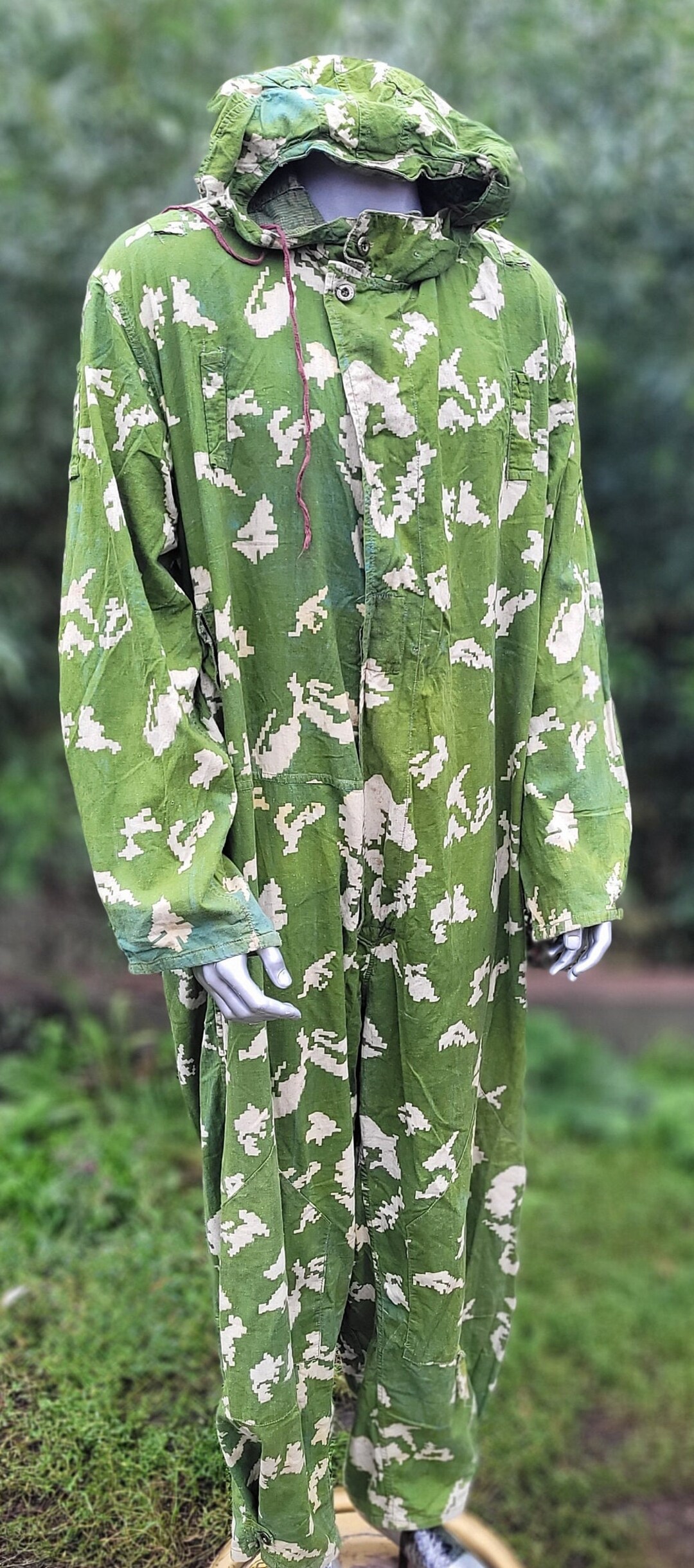 Vintage Rare Camouflage Jumpsuit Berezka USSR - Etsy