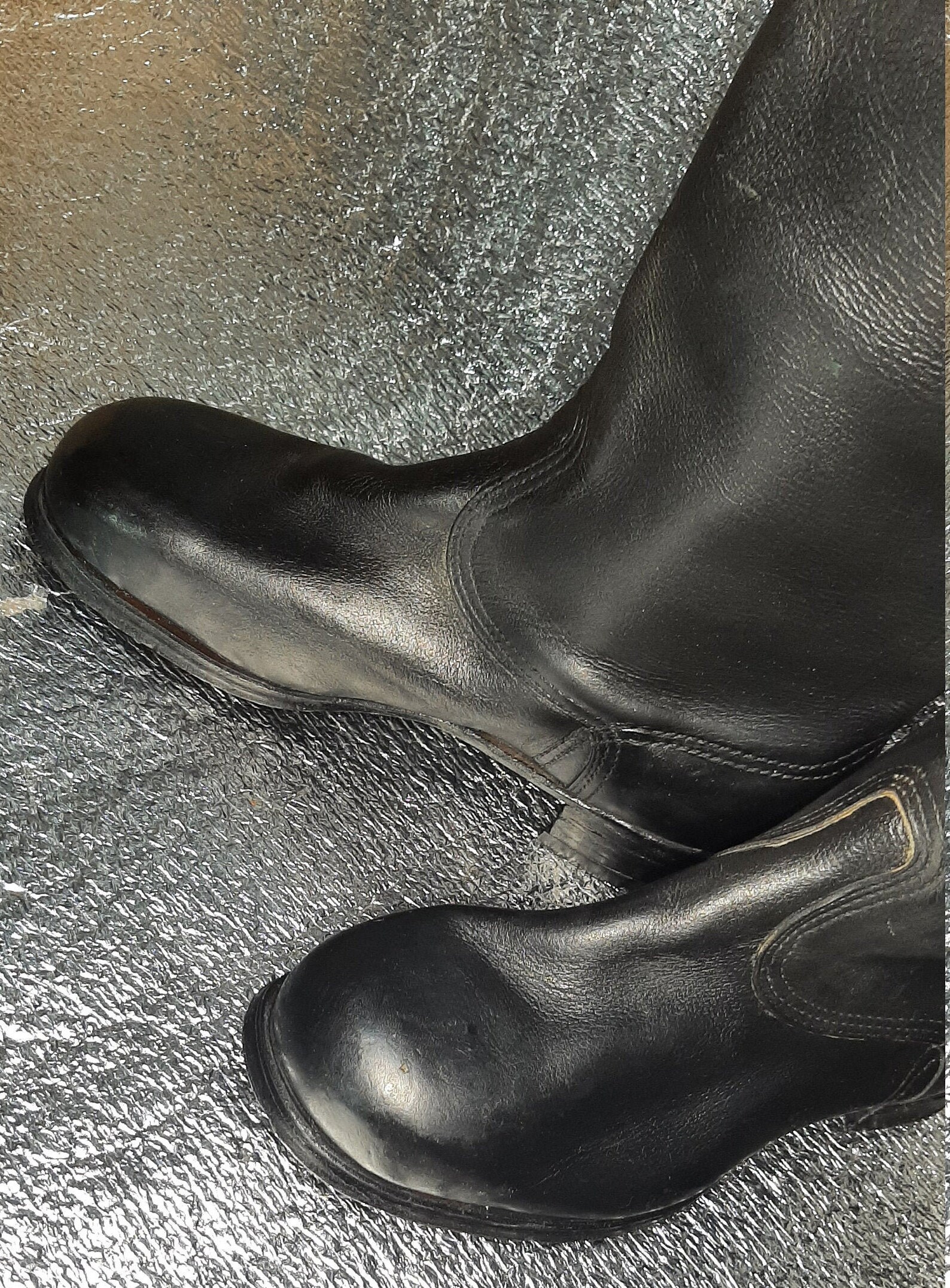 Vintage Soviet Rare Leather Boots USSR 1950s - Etsy