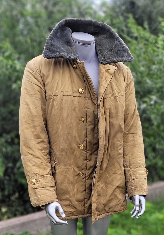 Military winter side padded jacket Red Army USSR - Gem