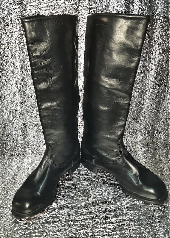 Soviet military chrome boots 1950 officers USSR - Gem