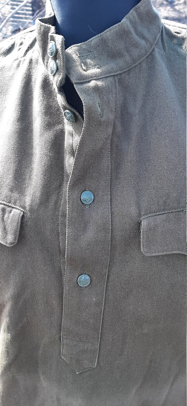 Soviet Military Tunic Red Army USSR - Etsy