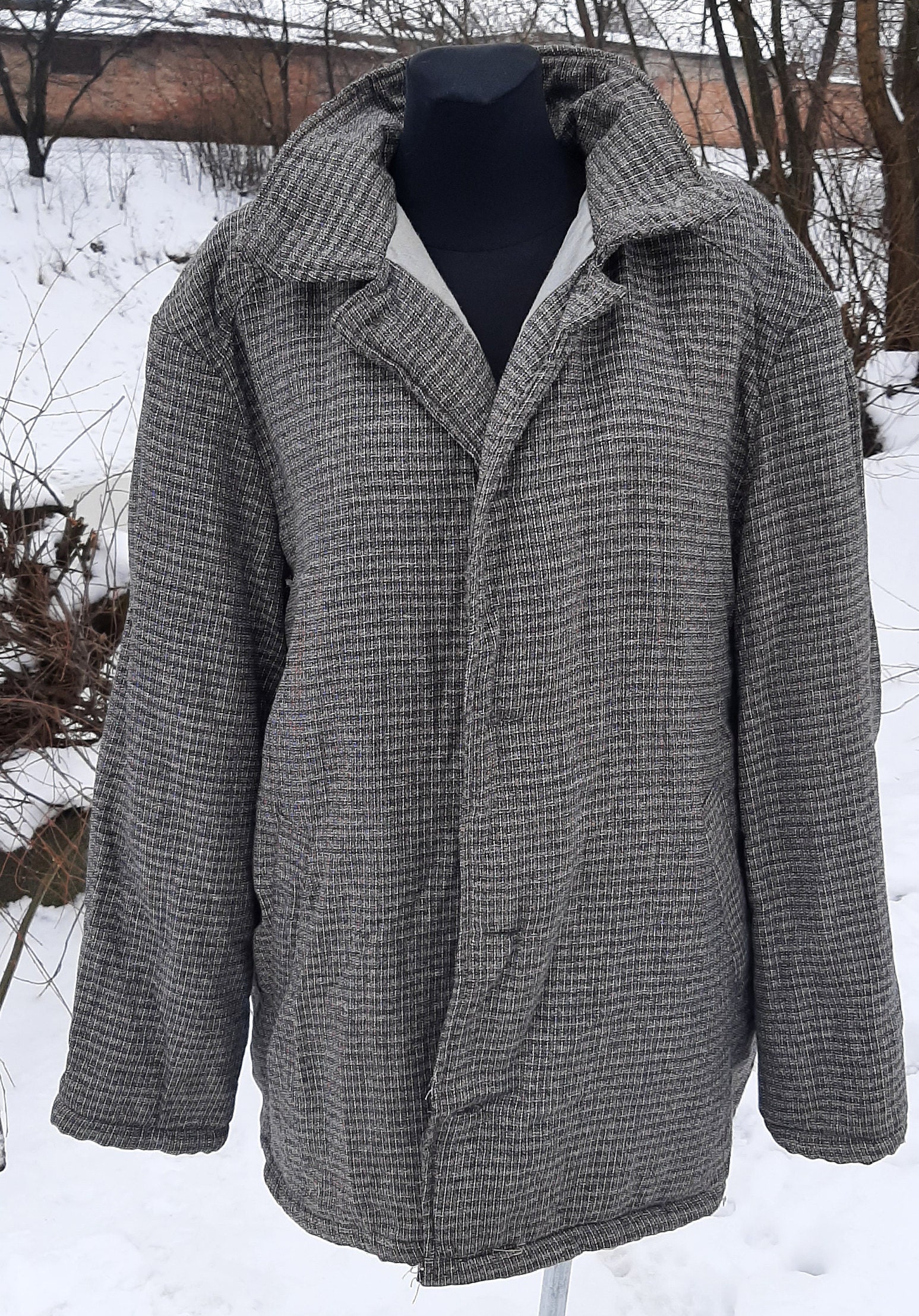 Vintage Soviet jacket FUFAIKA Russian winter warm jacket | Etsy
