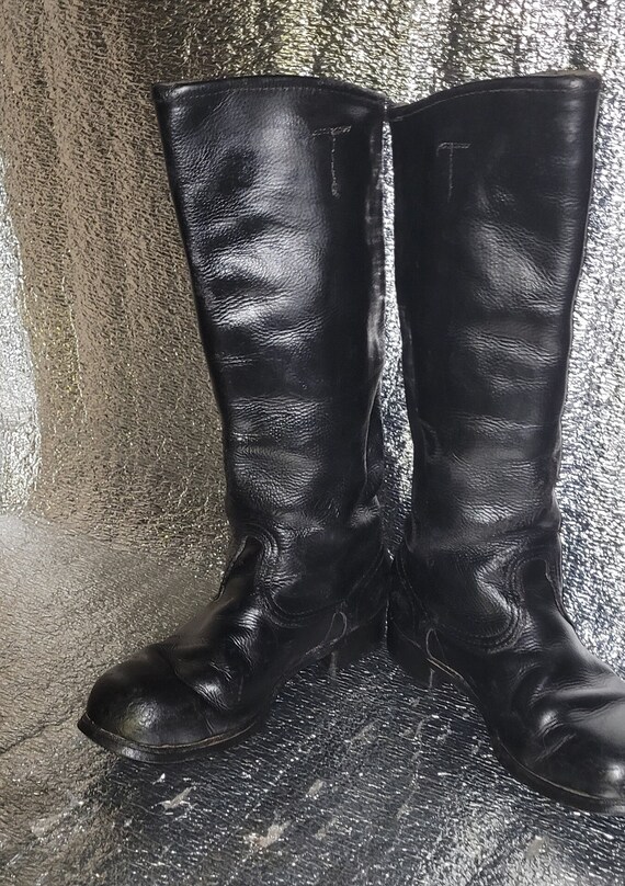 Soviet Military Combat Leather Boots Red Army USSR - Etsy