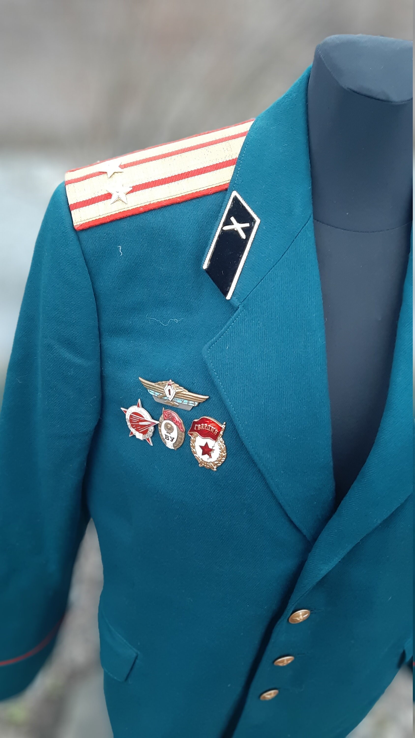 Soviet Officer Dress Uniform With Medals USSR Army | Etsy
