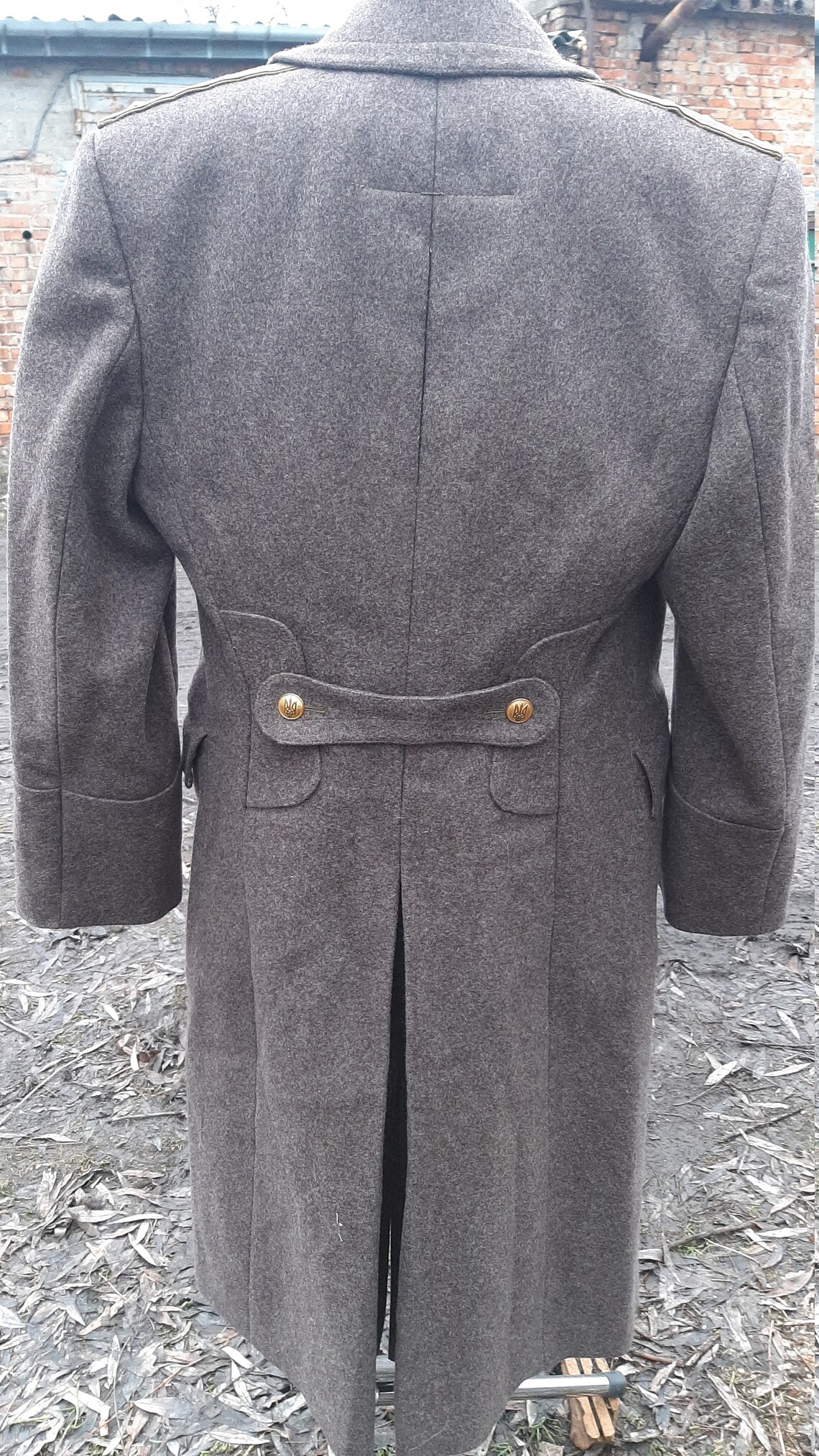 Vintage Soviet winter heavy coat USSR officers | Etsy