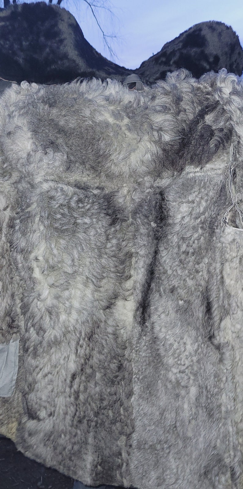 Vintage Military Soviet Fur Coat Natural Sheepskin Police USSR | Etsy