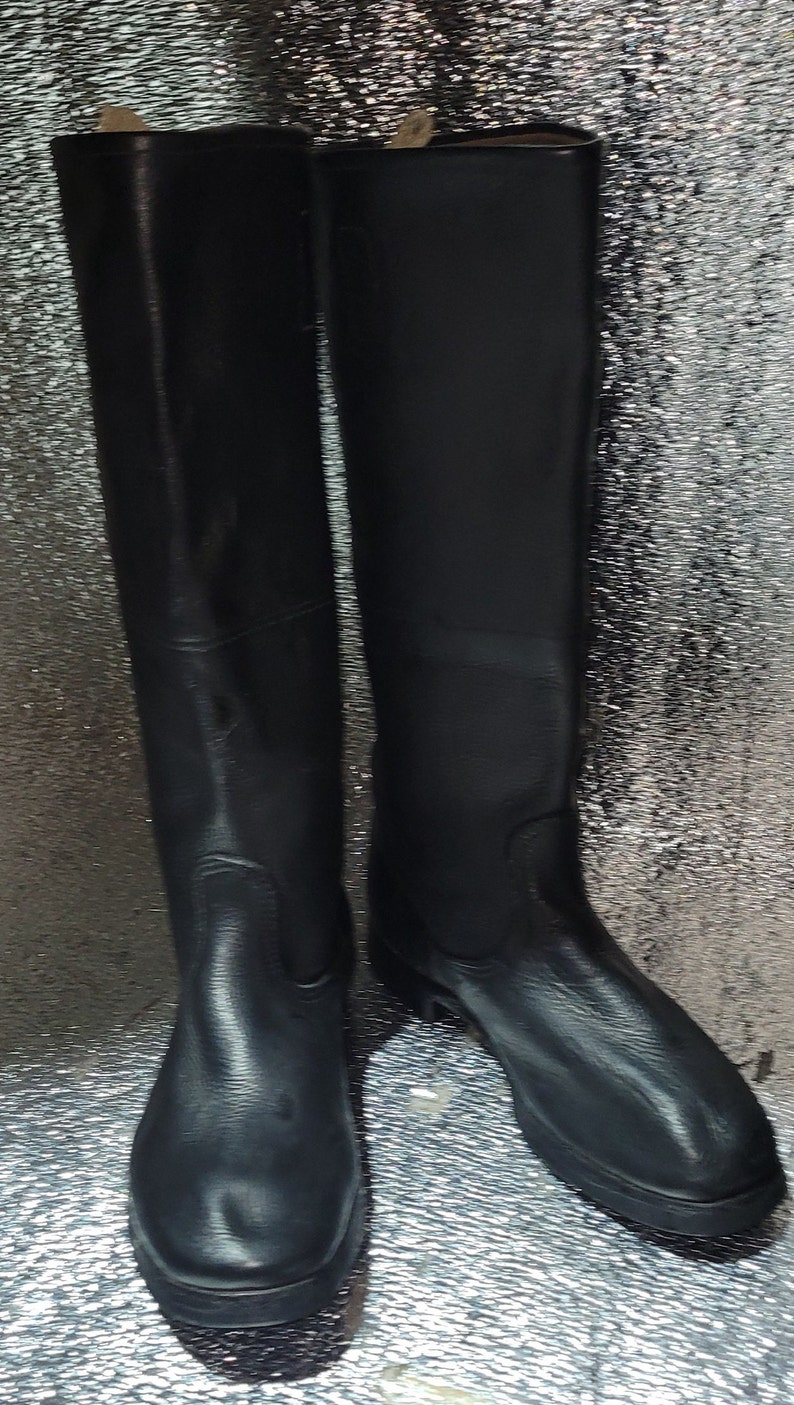 Military Combat Leather Boots Army USSR - Etsy