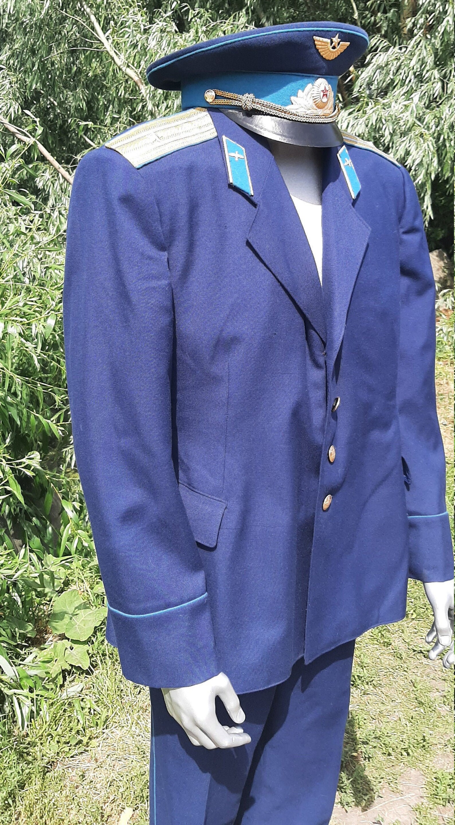 Soviet Military Uniform Pilot USSR Air Force - Etsy