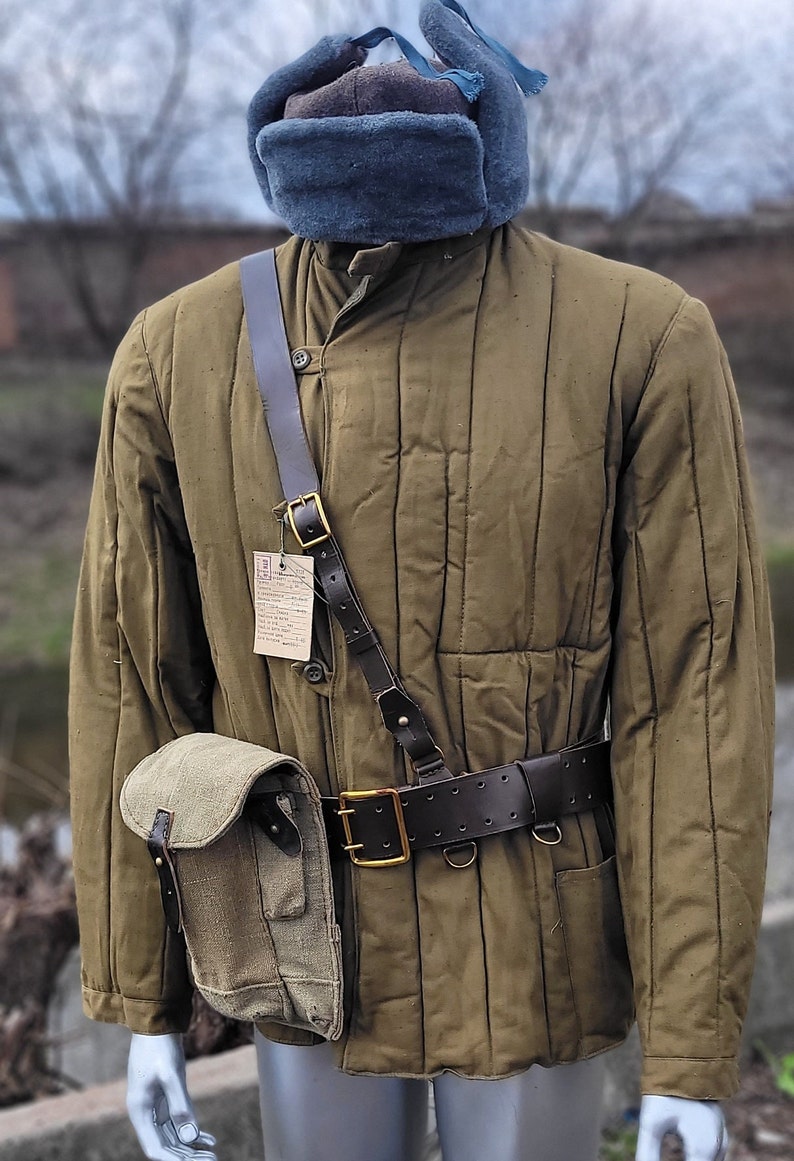 Vintage Military Soviet Hoodie Red Army Soldier Leather Belt - Etsy