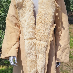Vintage Rare Military Fur Coat BEKESH Large Size Highest Command Staff ...