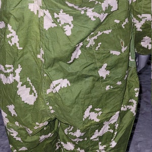 Vintage Soviet Military Uniform BEREZKA Camouflage Border Guards PV ...