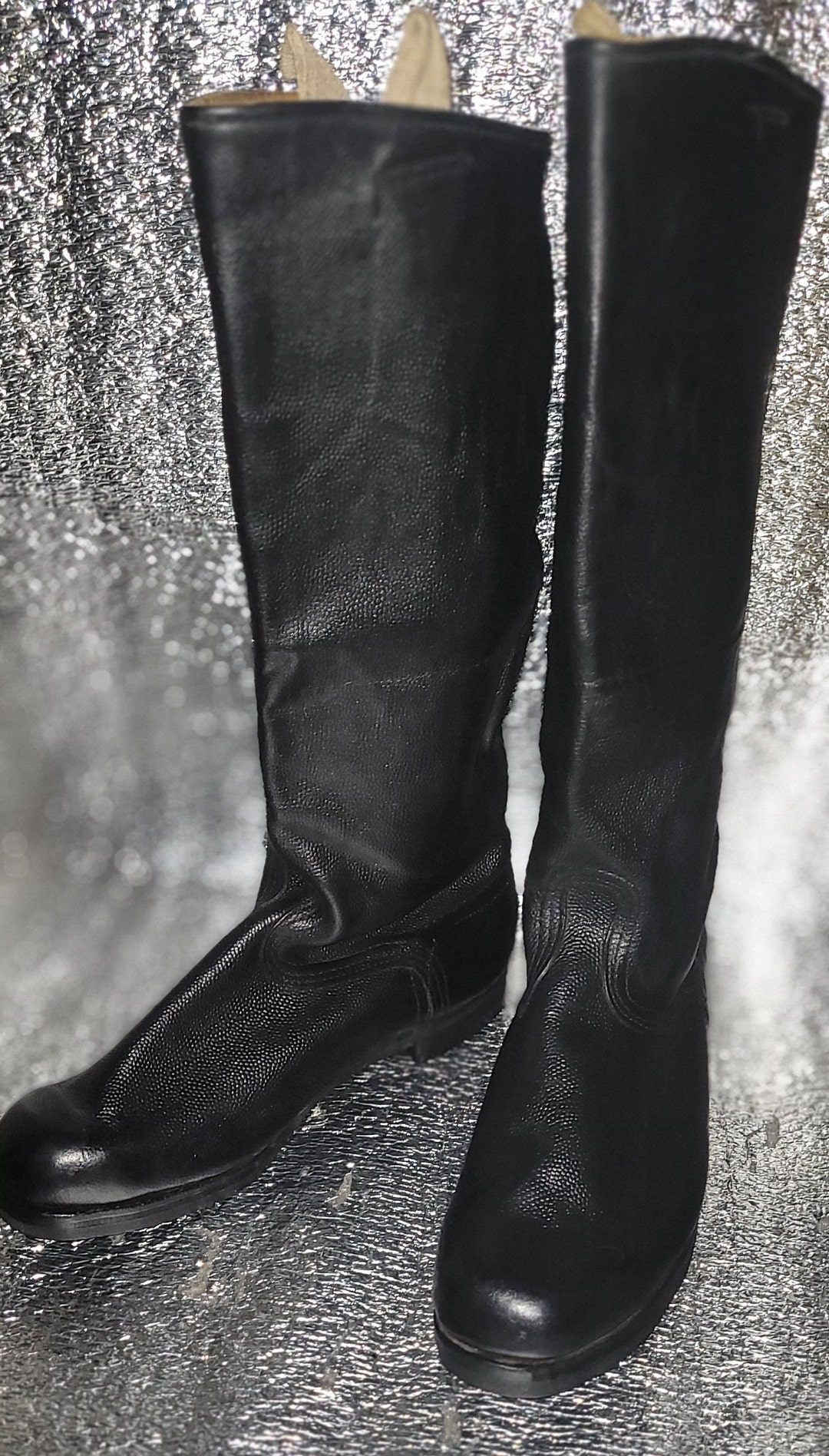 Vintage Military Yuft Boots Large Sizes Officers USSR Army - Etsy