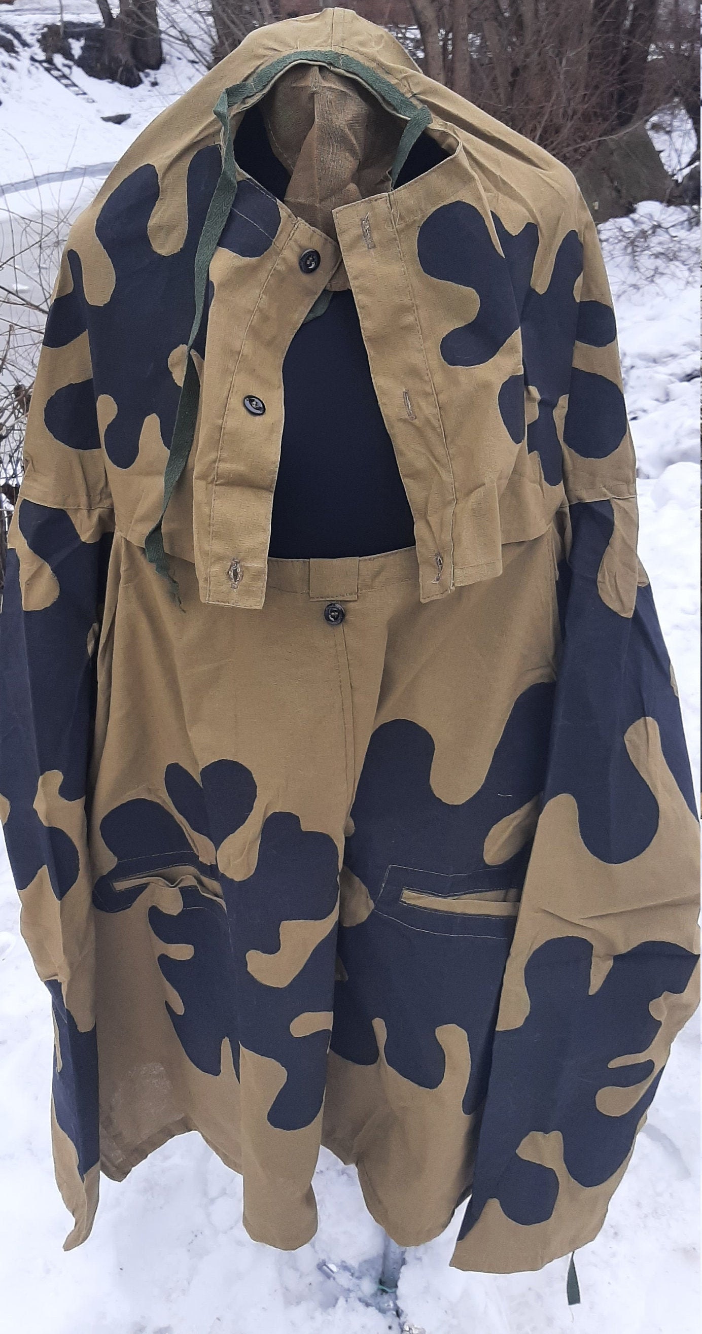 Vintage Rare Camouflage Uniform Amoeba Red Army USSR | Etsy