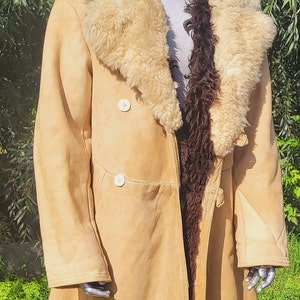 Military Winter Fur Coat Natural Sheepskin Army USSR 1970s - Etsy