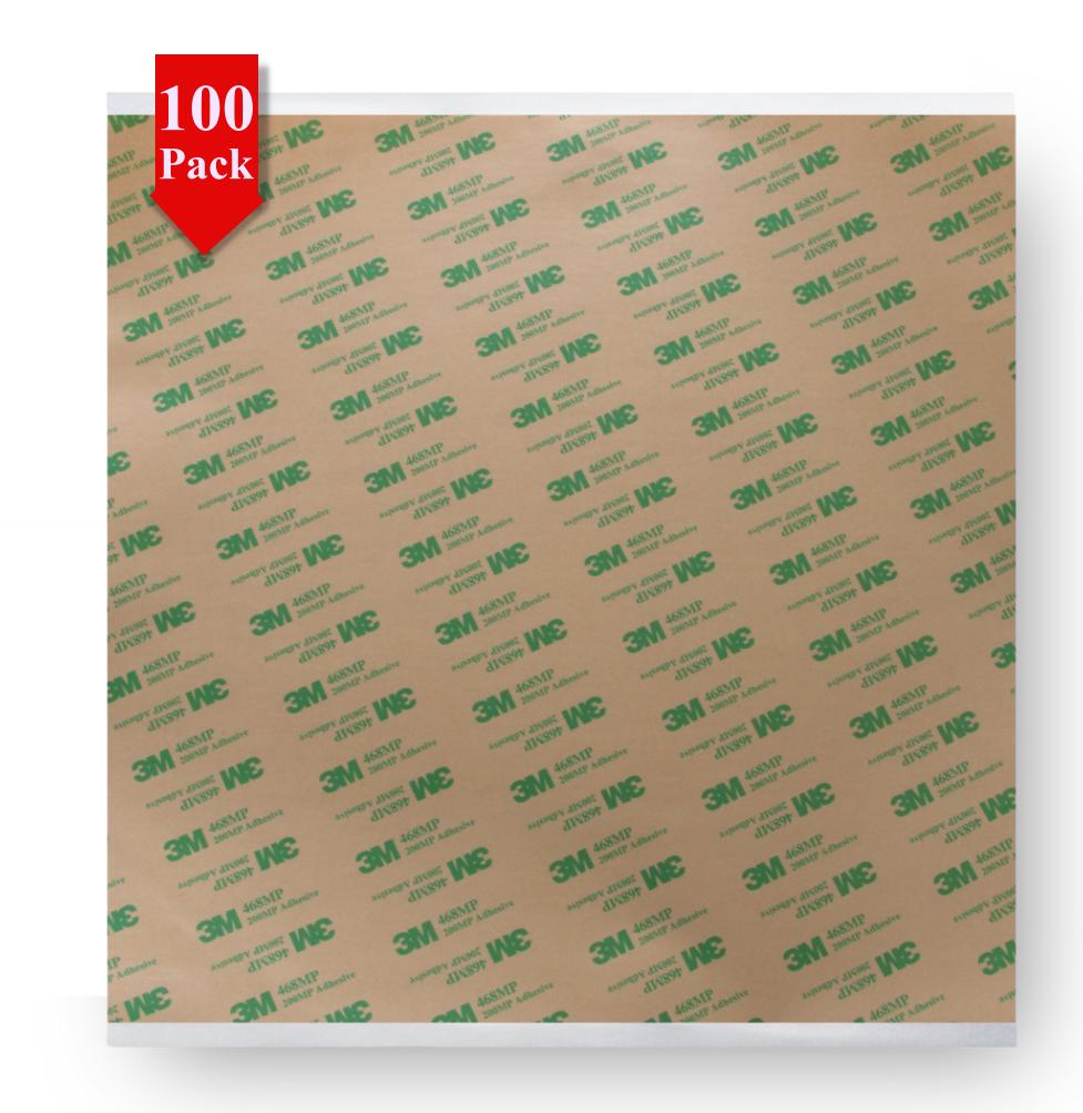 Wilbur’s Finest 3M 468MP Double Sided Adhesive Transfer Tape Sheets 12 ...