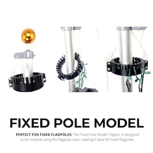 Christmas Tree Flag Pole Mega Topper Light Hook USA - Etsy