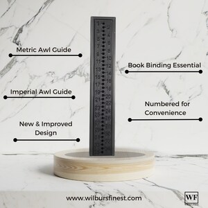 Signature Punching Tool for Bookbinding W/ an Awl Guide and Cradle - Etsy
