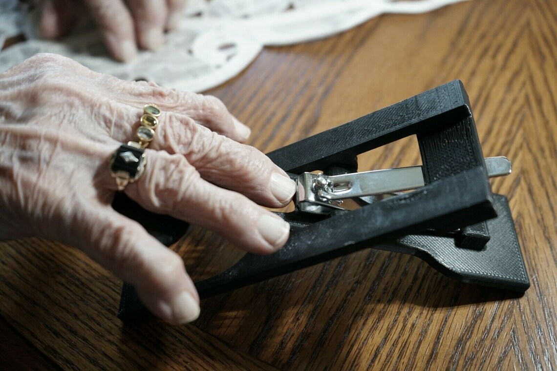 One-handed Nail Clipper Aid Assistive Device ADL Geriatric & Disabled ...