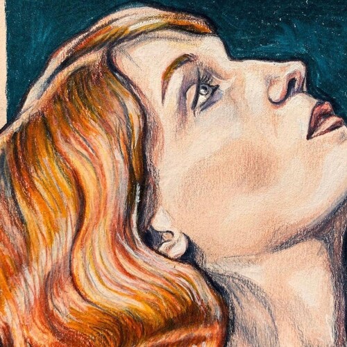 Florence and the Machine Poster Vector Portrait Wall Art | Etsy