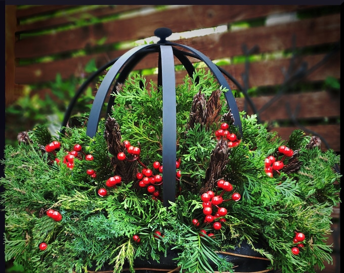 Set of Two Medium Elysian Garden® Obelisk Orb: Containing 4 Hoops per ...