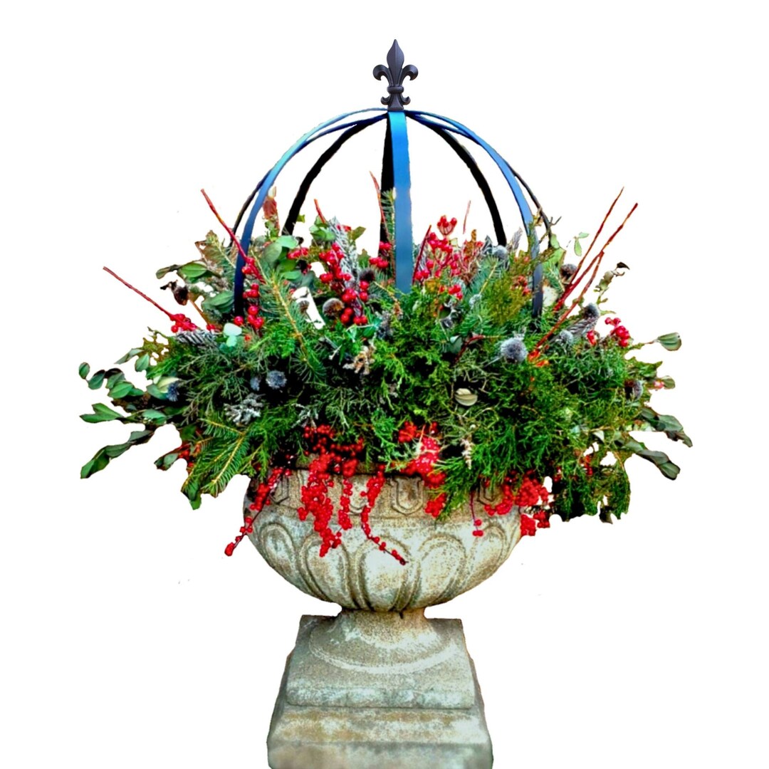 Large - Elysian Garden® Obelisk Orb Collection: Containing 4 Hoops ...