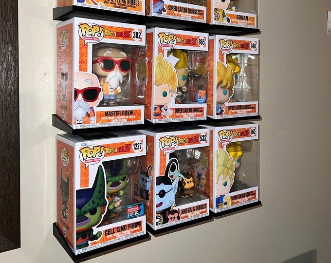 Funko POP Wall Mount Display Shelf Perfect for Collectors Floating ...