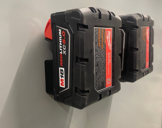 Magnetic Milwaukee M18 Battery Holder - Etsy