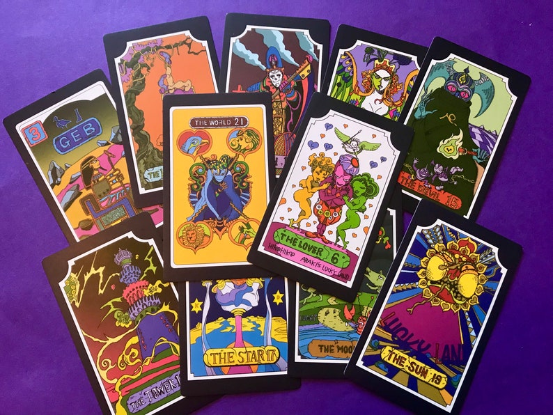 JoJo's Bizarre Adventure Tarot Card 22 Grand Akana 9 | Etsy