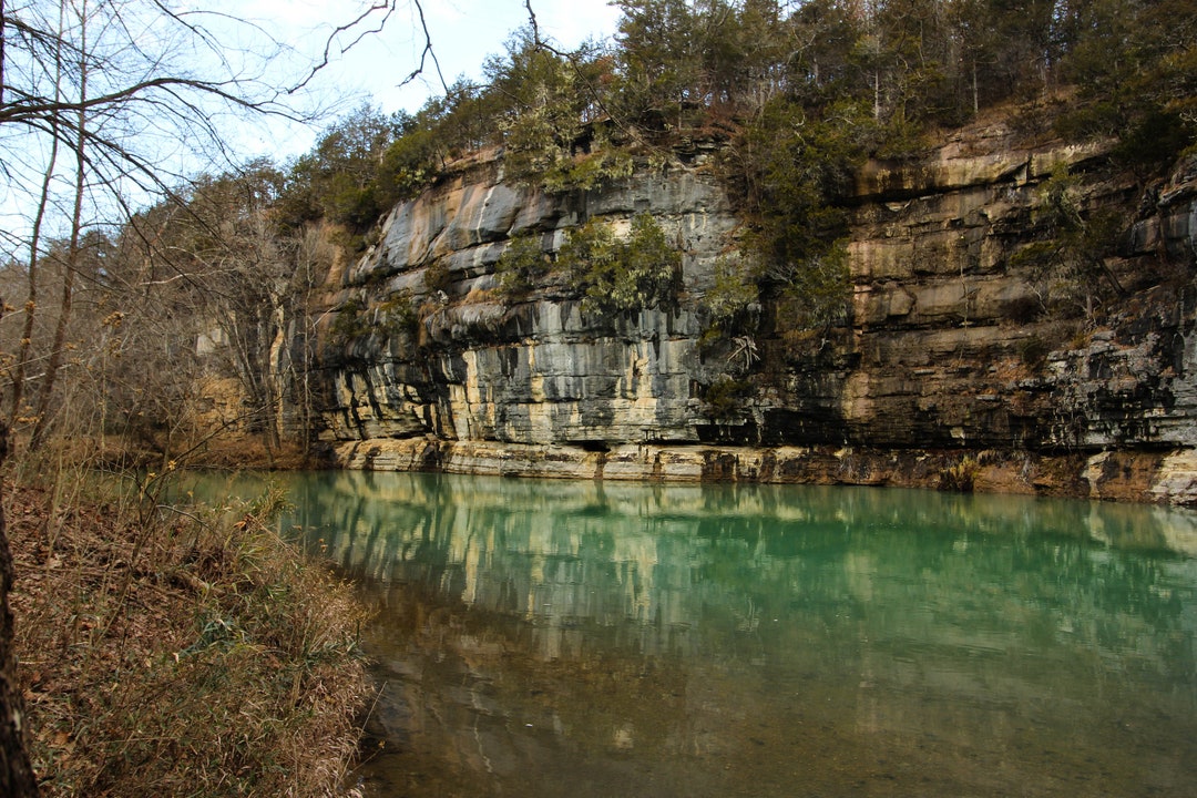 The Emerald River, Buffalo River Bluff Photo Print - Etsy