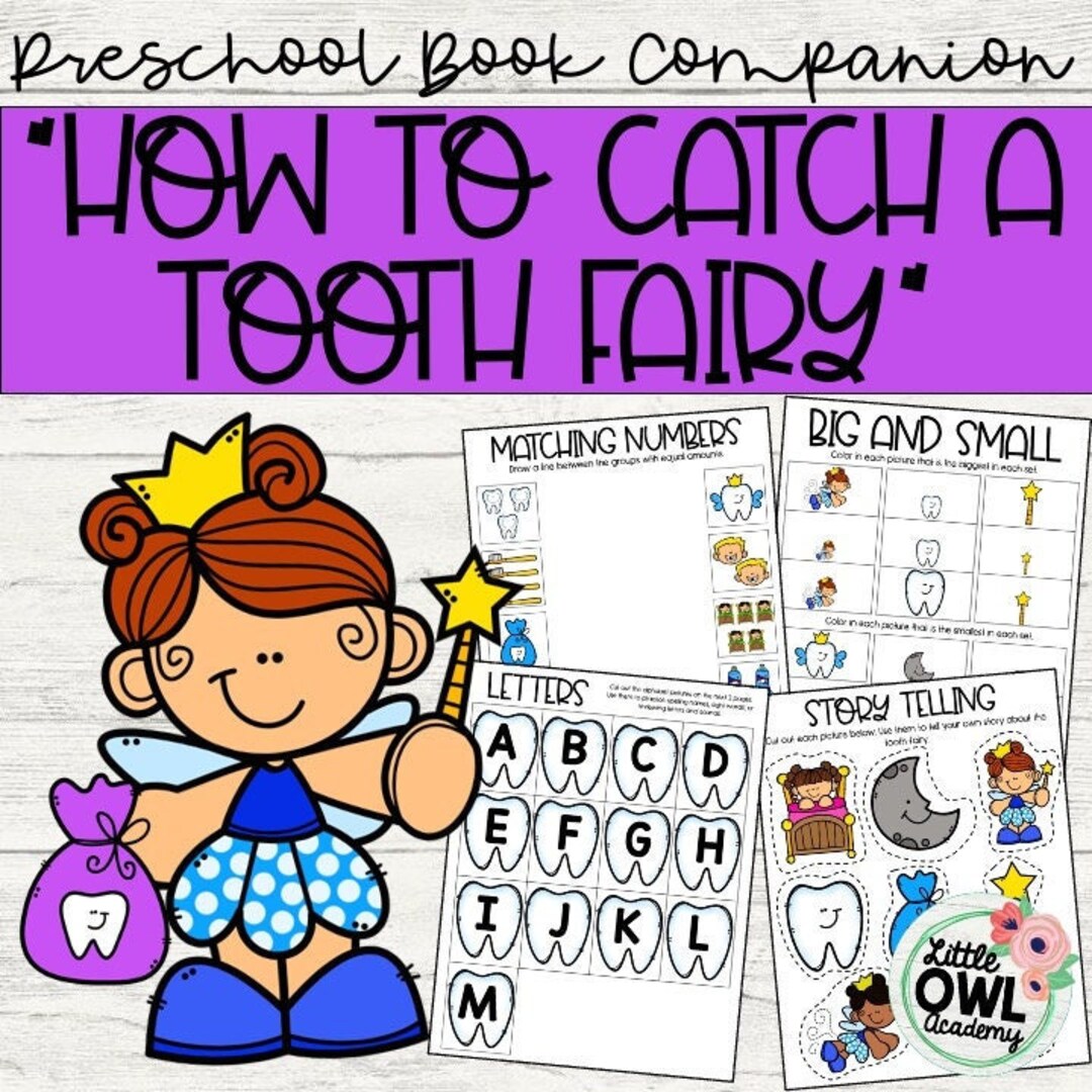 How to Catch a Tooth Fairy Book Companion - Etsy