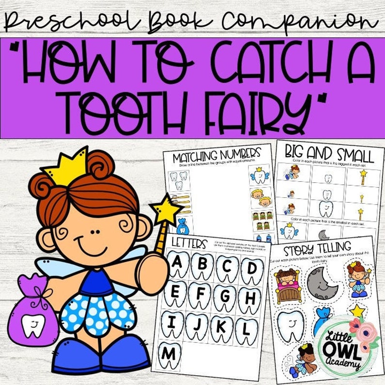 How to Catch a Tooth Fairy Book Companion - Etsy