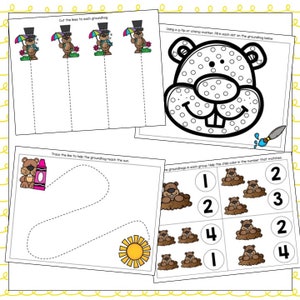 Grumpy Groundhog Toddler Curriculum - Etsy