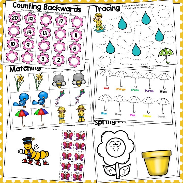 Spring Preschool Theme - Etsy