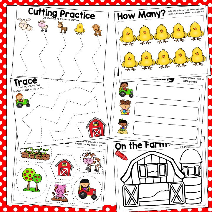 On the Farm Preschool Theme - Preschool Theme - Farm Preschool Theme ...
