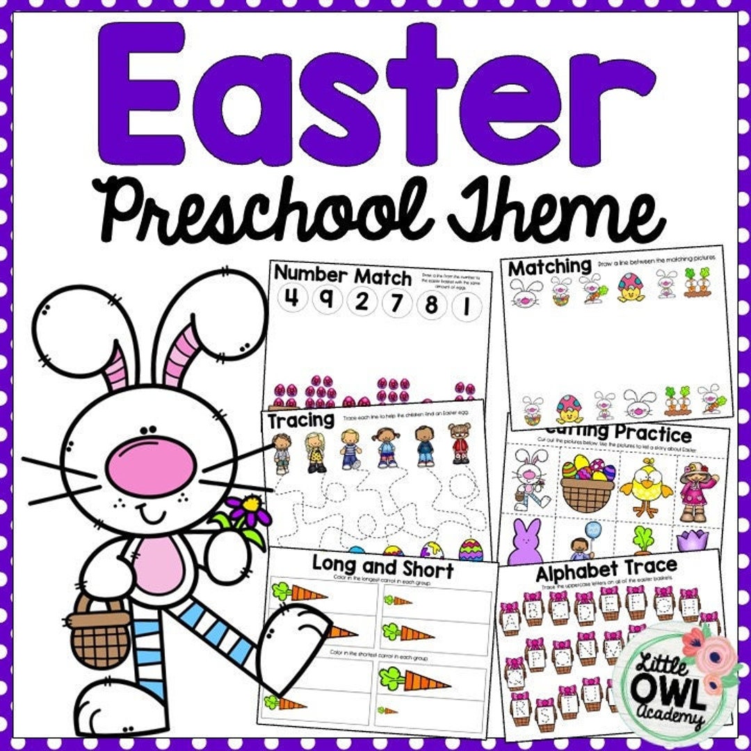 Easter Preschool Theme - Etsy