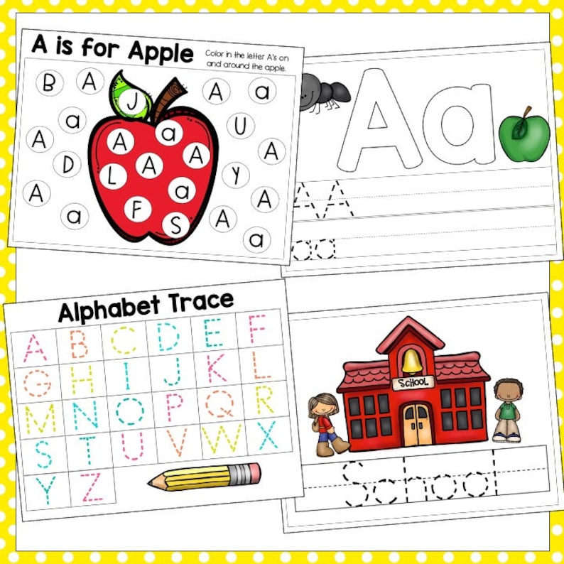 Back to School Preschool Theme - Etsy