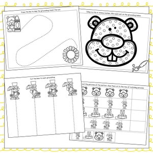 Grumpy Groundhog Toddler Curriculum - Etsy