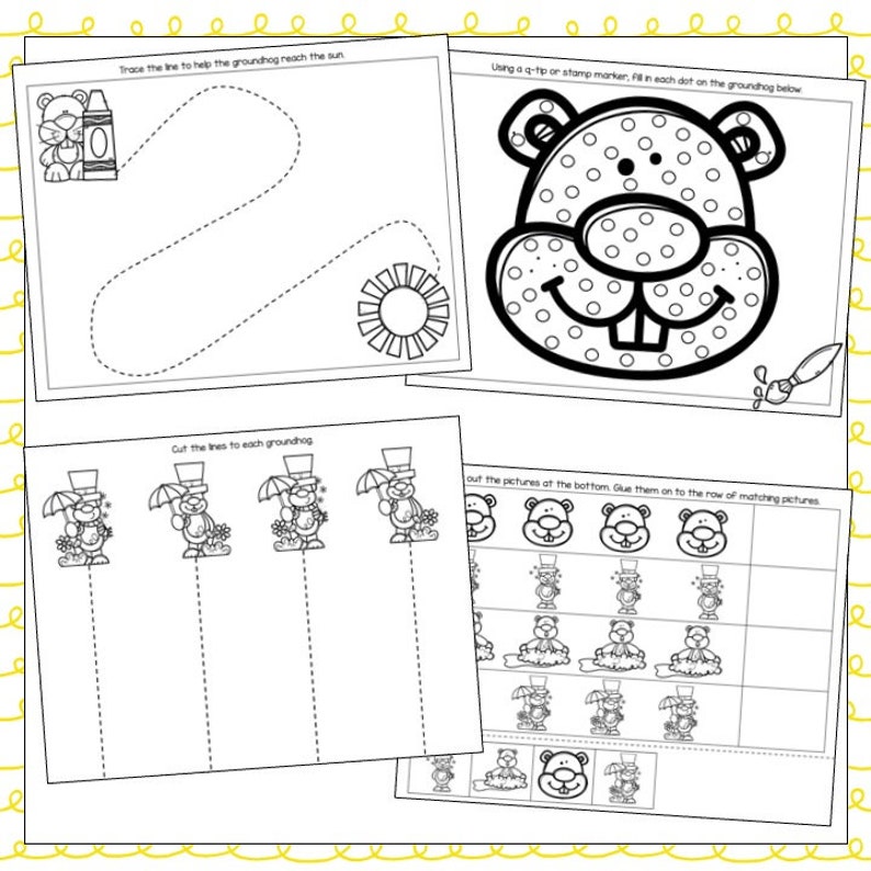 Grumpy Groundhog Toddler Curriculum - Etsy