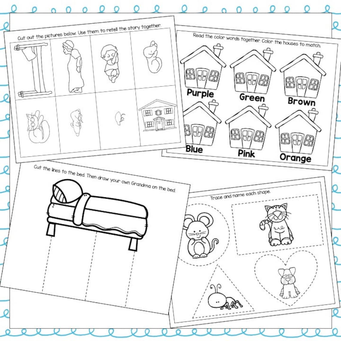 The Napping House Toddler Book Companion - Tot School - Toddler ...