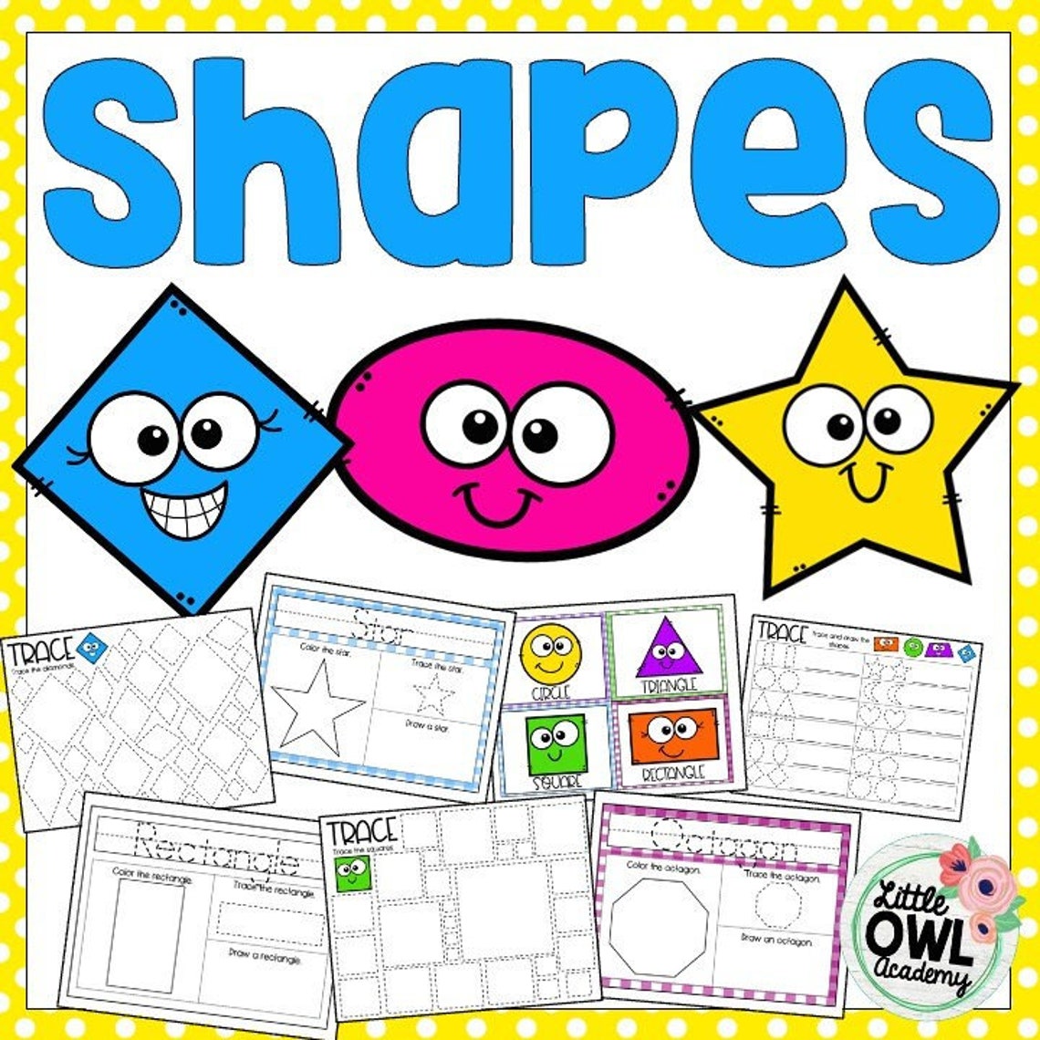 Shapes Preschool Theme - Etsy
