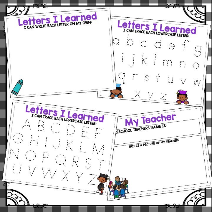 Preschool Graduation Memory Book - Etsy