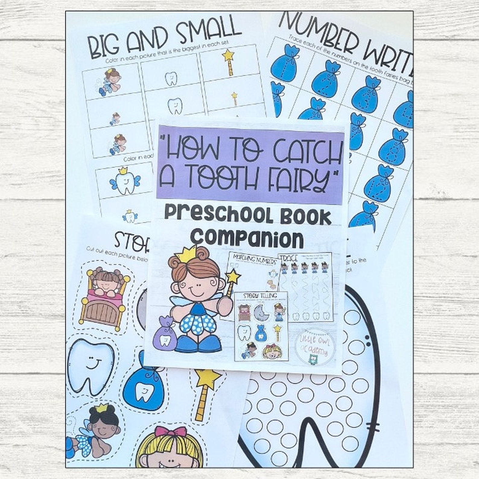 How to Catch a Tooth Fairy Book Companion - Etsy