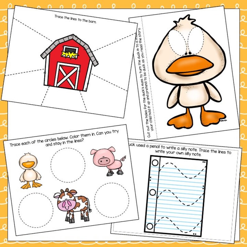 Giggle Giggle Quack Toddler Book Companion - Etsy