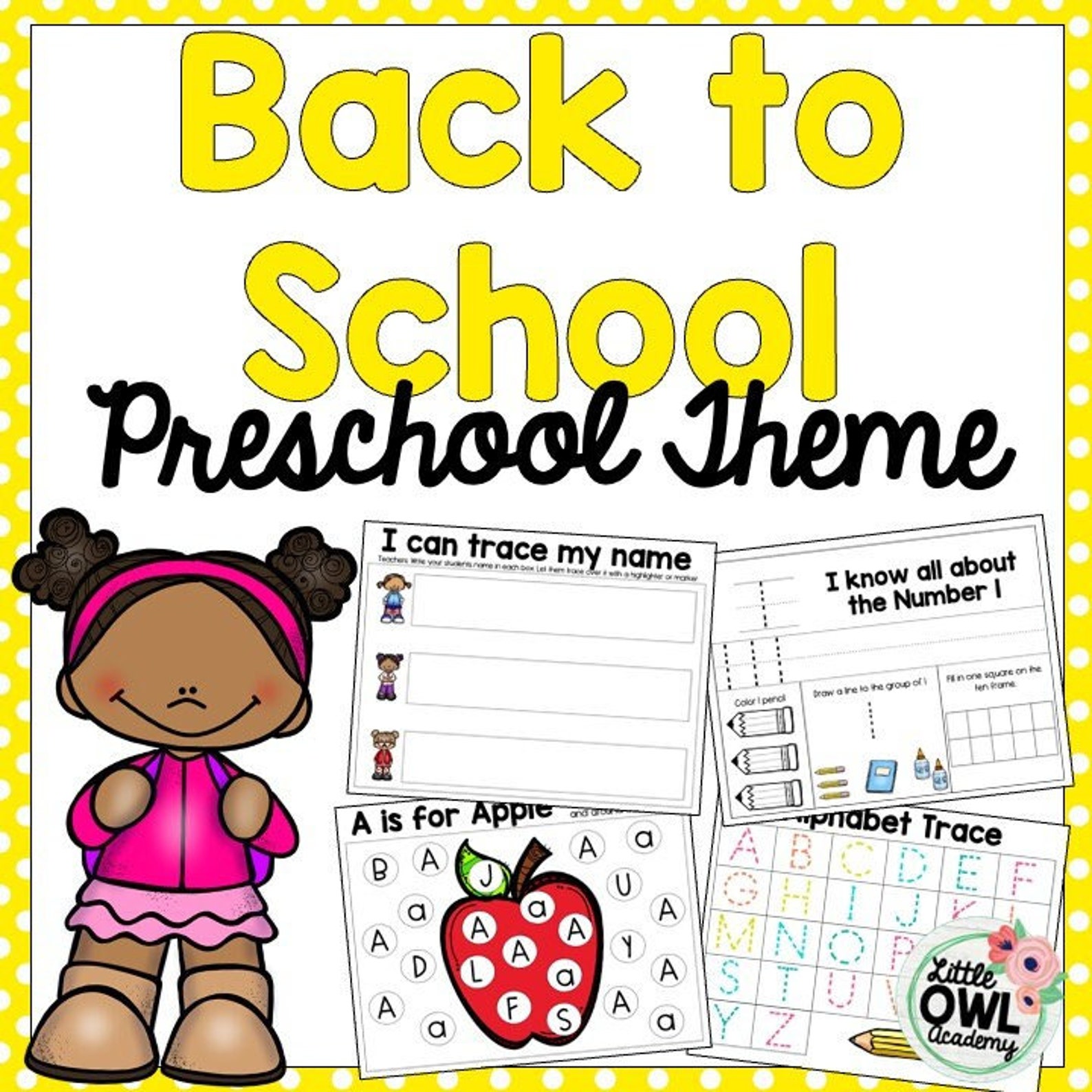 Back to School Preschool Theme - Etsy