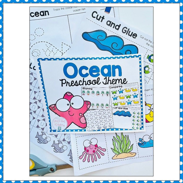 Ocean Preschool Theme - Etsy