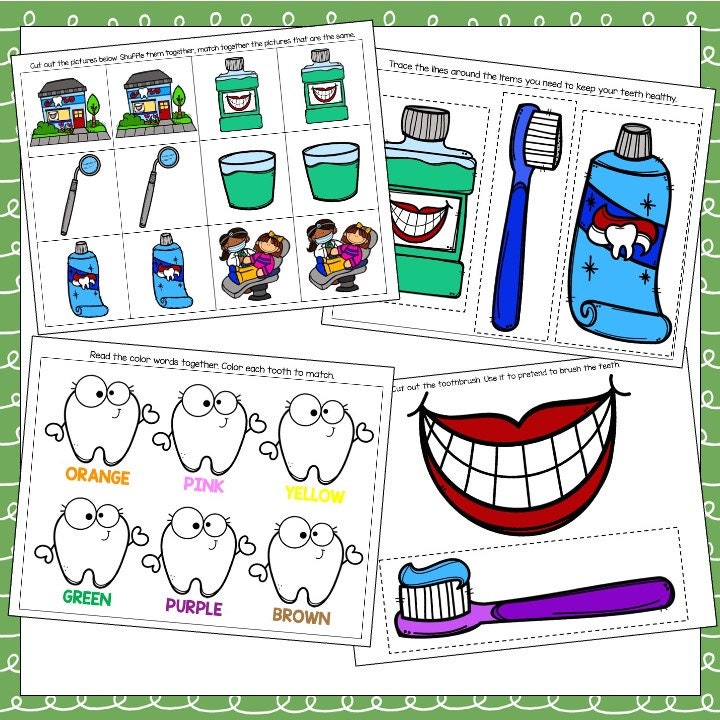 Brush Your Teeth Please Toddler Curriculum - Etsy