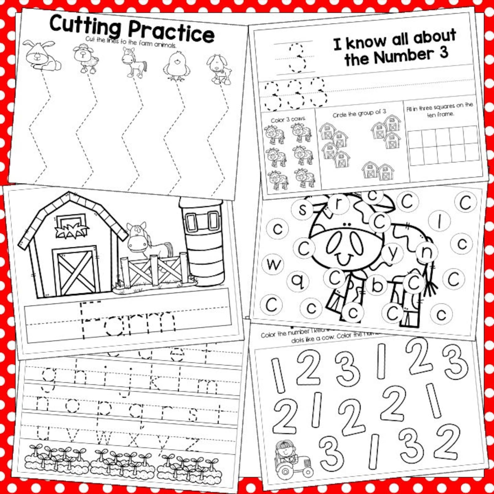 On the Farm Preschool Theme - Preschool Theme - Farm Preschool Theme ...